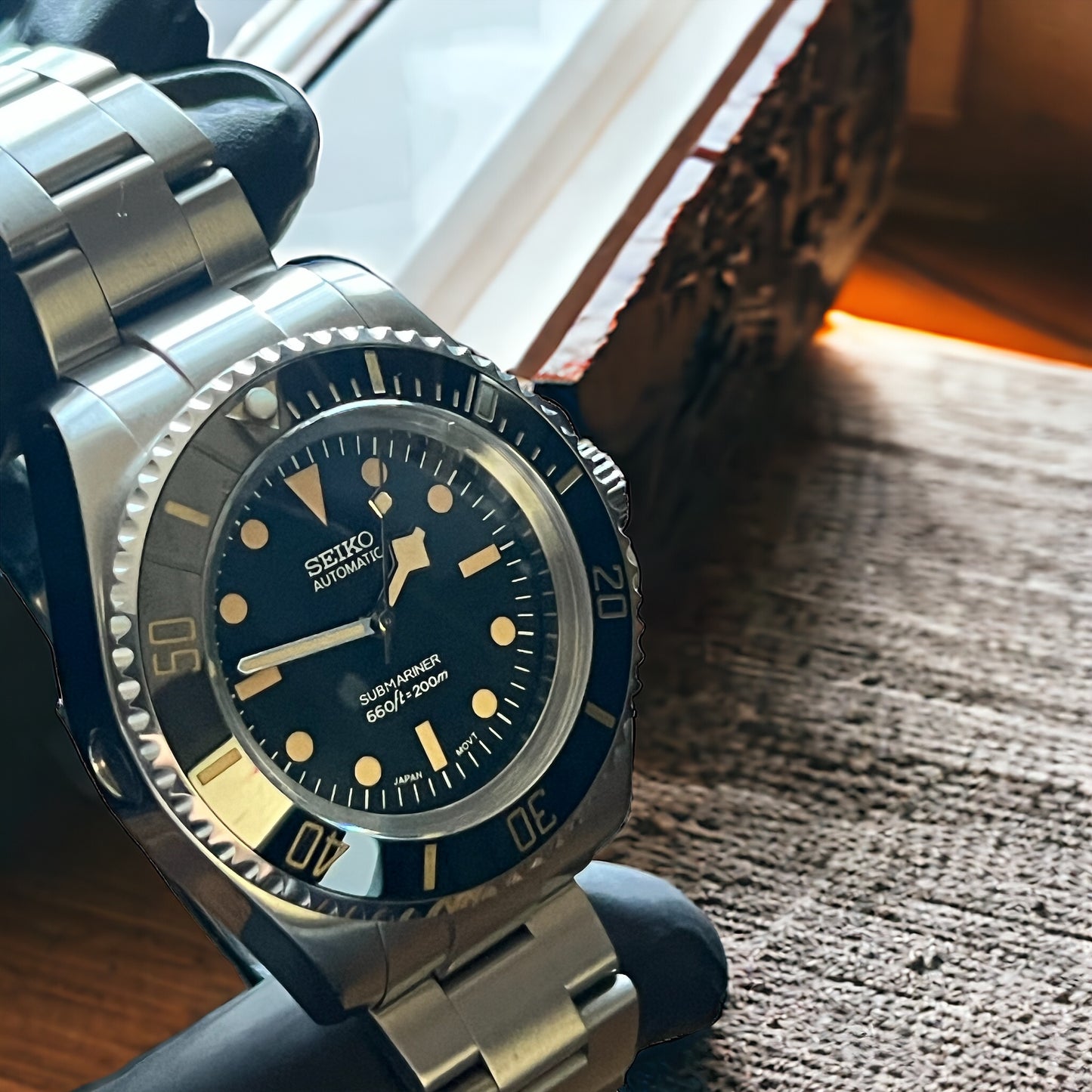 Seiko Mod Submariner | Seiko Submariner Mod Watch | AllWatchMODS