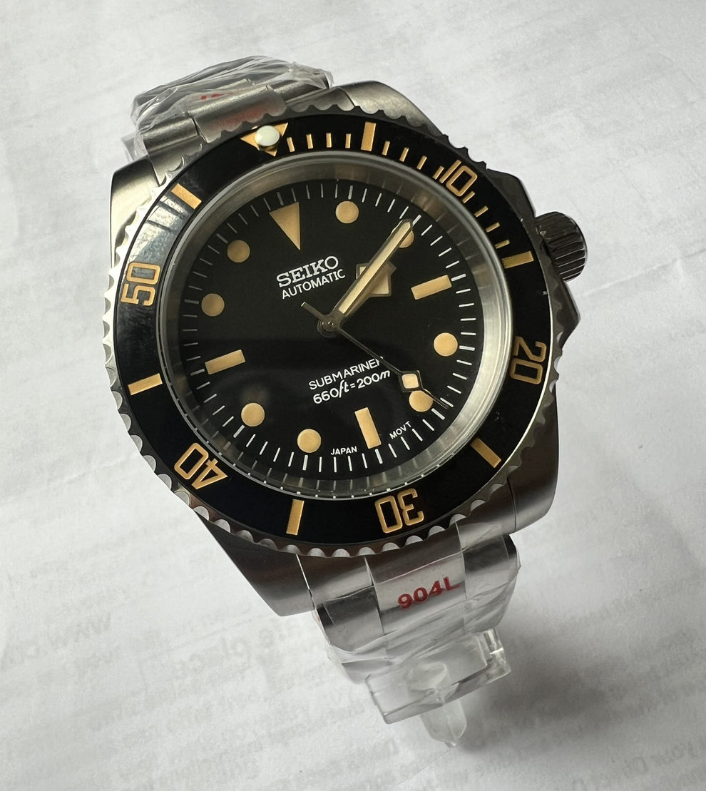 Seiko Mod Submariner | Seiko Submariner Mod Watch | AllWatchMODS